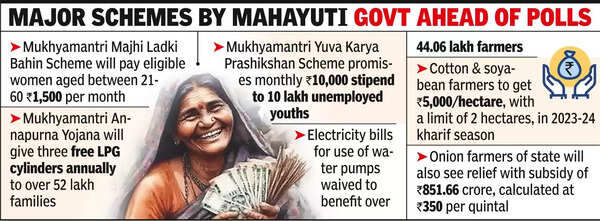 Mahayuti: Mahayuti Alliance's Populist Schemes in Maharashtra | Nagpur ...