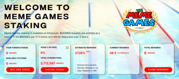 The meme games ignites Olympics FOMO with a crypto presale launch ...