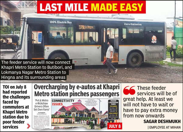 Feeder Buses: Metro's new feeder buses to enhance connectivity in ...