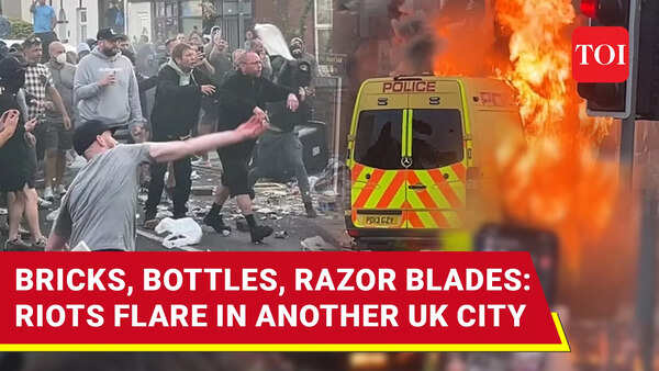 Ireland Riots: Immigrant Homes Torched, 15 Cops Thrashed In Ballymena ...