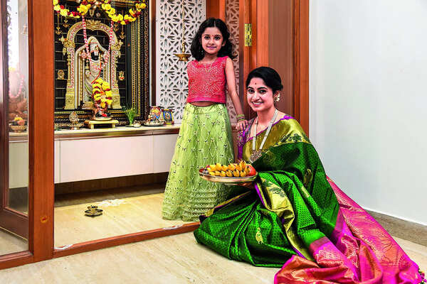 Varamahalakshmi habba is one of our favourite festivals: Kushee Ravi ...