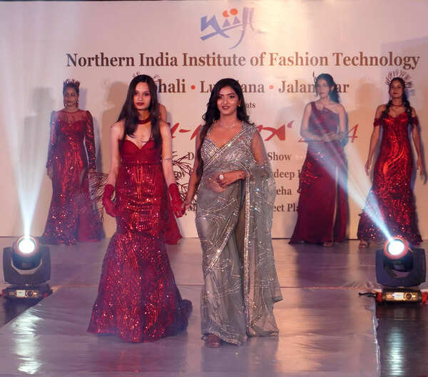 Passing out collection of design students centered on sustainability ...