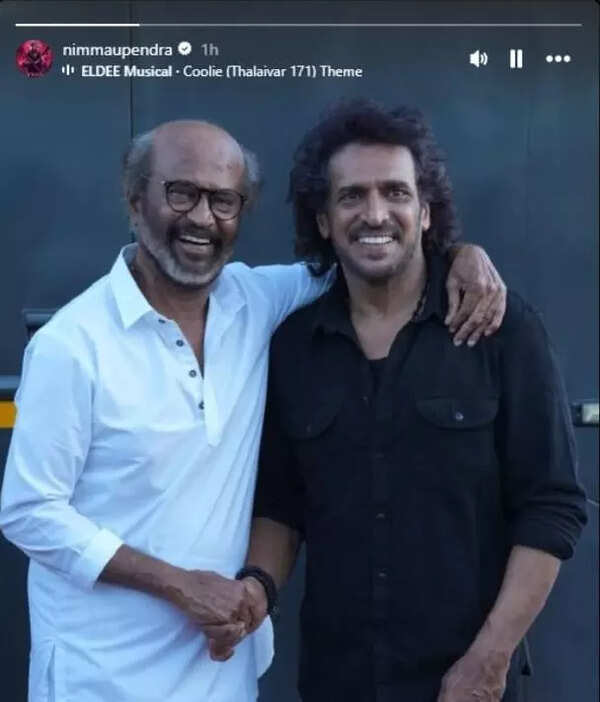 Upendra Rao joins Rajinikanth for Lokesh Kanagaraj's 'Coolie' | Tamil ...
