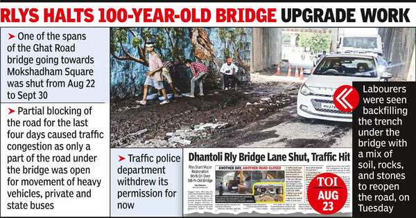 Dhantoli Bridge: Dhantoli bridge reopens for traffic | Nagpur News ...