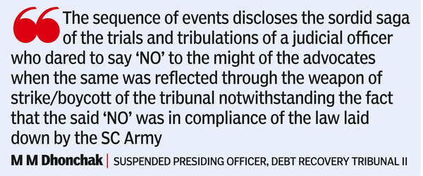 DRT Officer: Suspended DRT Officer Moves Top Court Amid Lawyers' Strike ...