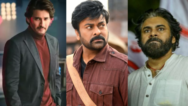 PM Modi Hugs Naidu, Holds Chiranjeevi, Pawan Kalyan's Hands | Viral Moments From Andhra Oath-taking