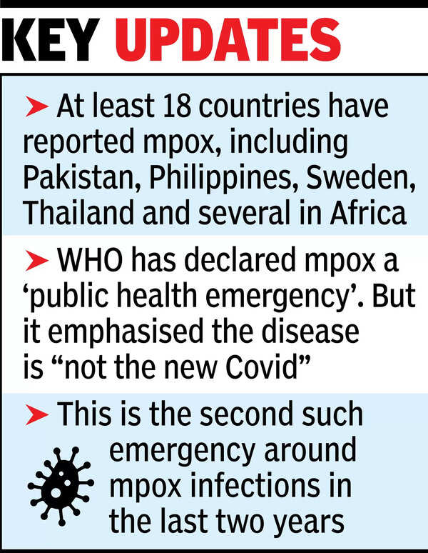 State Airports Toldto Screen Domestic Travellers For Mpox | Pune News - Times of India