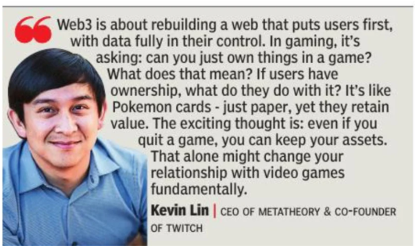 Web3 gaming holds big promise, but there are risks - Times of India