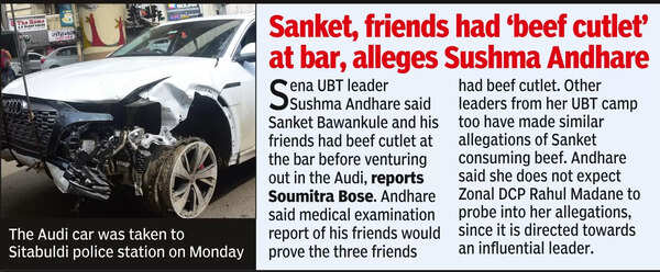 Nagpur Police Under Fire for Handling of Audi Q8 Hit-and-Run Case Involving Politician's Son ...