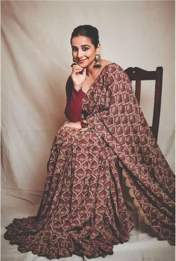 No matter my size, I always feel sexy in a saree: Vidya Balan | Events ...
