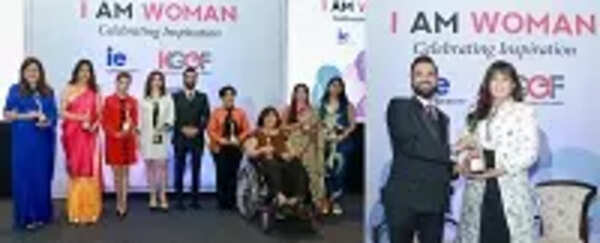 IE University recognized women leaders at 'I Am Woman' awards | Mumbai ...
