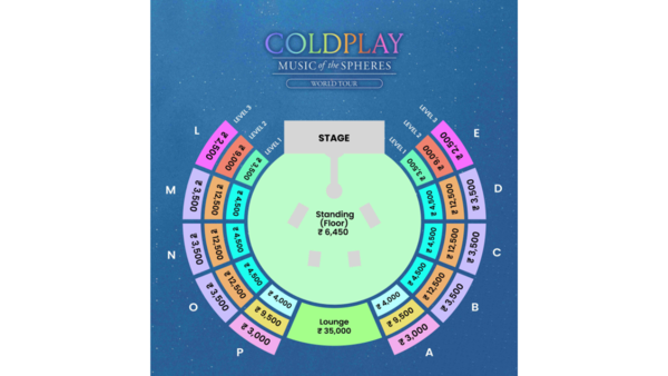 Coldplay Music of Spheres India concert 2025 tickets goes on sale today ...