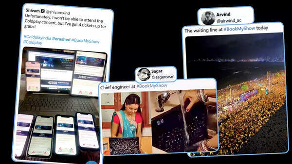 Frenzy over Coldplay tickets: 'You have been added to the queue ...