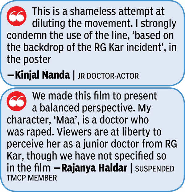 TMCP: Tmcp Suspends 2 After Row Over Film Made In Backdrop Of Rg Kar Crime | Kolkata News ...