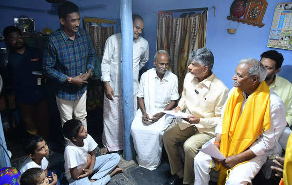 Andhra Pradesh CM Chandrababu Naidu promises launch of distribution of three free gas cylinders ...