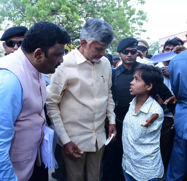 Andhra Pradesh CM Chandrababu Naidu promises launch of distribution of three free gas cylinders ...