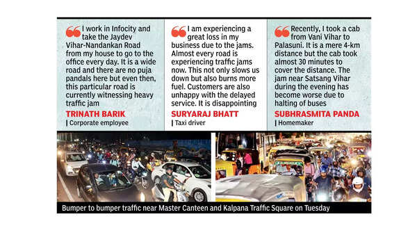 Severe Traffic Gridlock Strikes Bhubaneswar Ahead of Dussehra ...