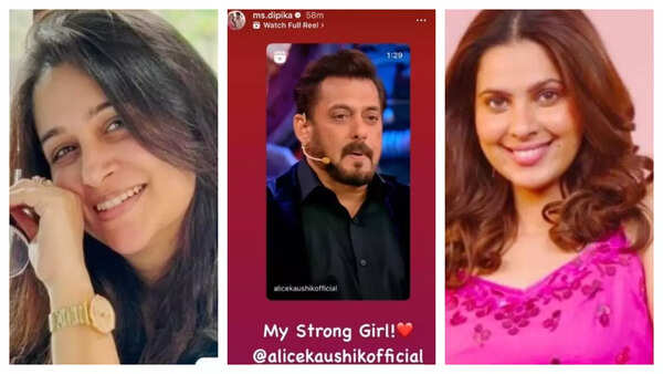 Bigg Boss 18 contestant Alice Kaushik receives backing and support from ...