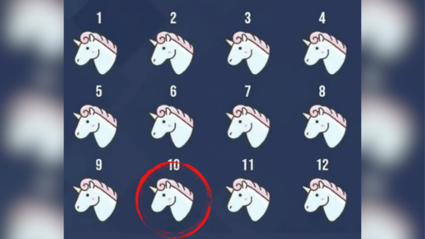Opticle illusion: Only a true creative genius can spot the odd unicorn ...