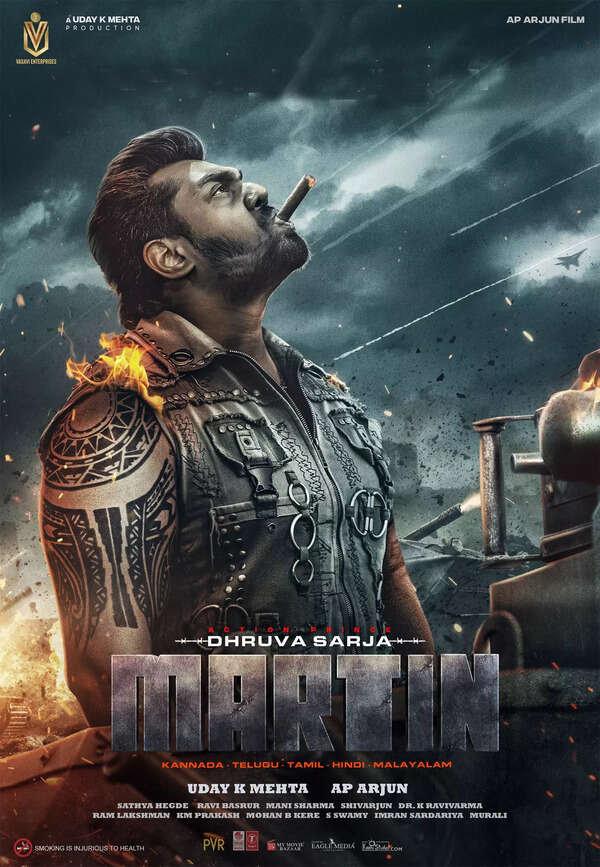 Martin Movie Review: Dhruva Sarja’s film prioritises spectacle over ...