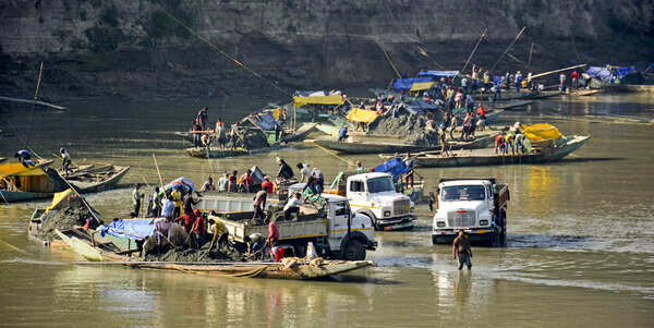 Apply online for sand extraction permits | Goa News - Times of India