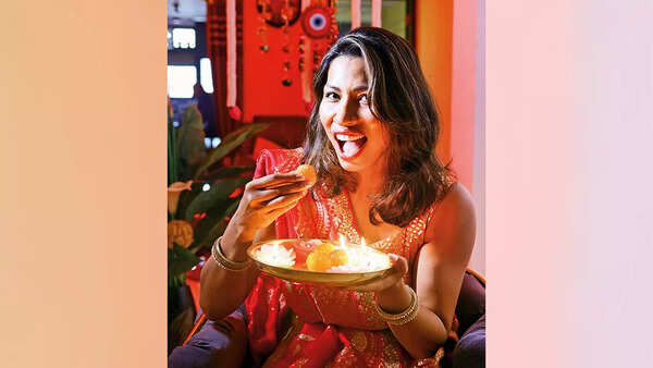 Lovlina Borgohain: I love dressing up for Diwali - Times of India