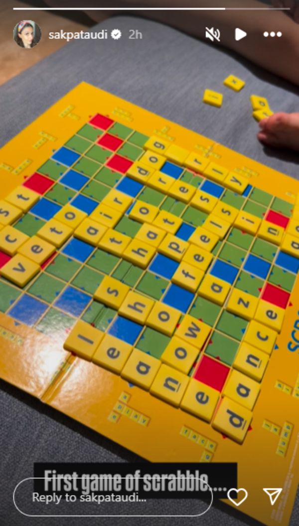Soha Ali Khan shares a sneak peek into Inaaya's first scramble game ...