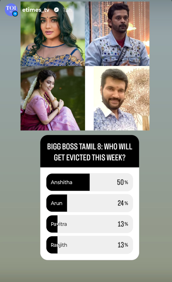 Bigg Boss Tamil 8: Anshitha to get evicted? Here's what netizens have ...