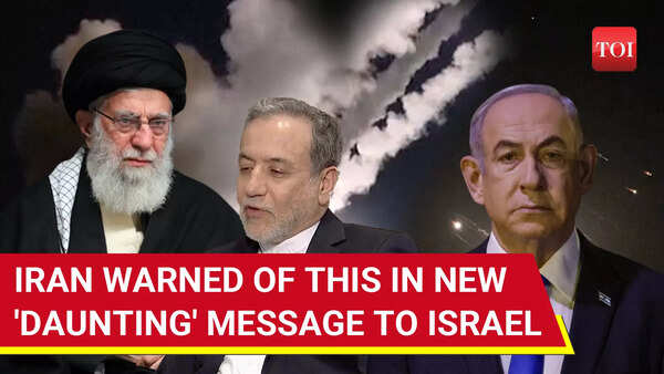'Don't Attack Us...': Israel's Secret Message To Iran Leaked | Tel Aviv ...