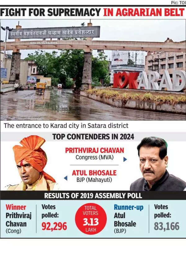 Tight Race Ahead: Chavan Aims for Hat-Trick Against BJP's Bhosale in ...