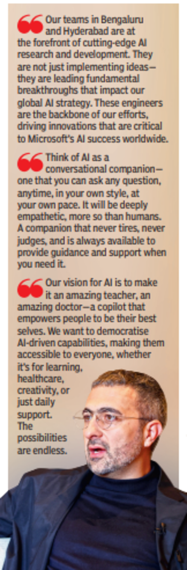 Microsoft AI CEO: AI to have infinite memory by ’25 - The Times of India
