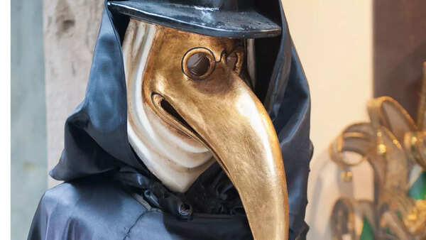 The Black Plague Doctor Mask