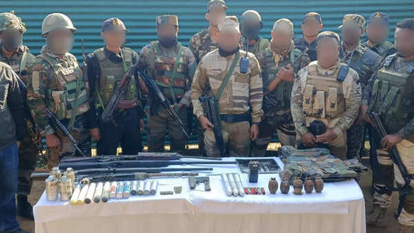 Massive Weapons Haul in Manipur: Joint Forces Strike Against Militants ...