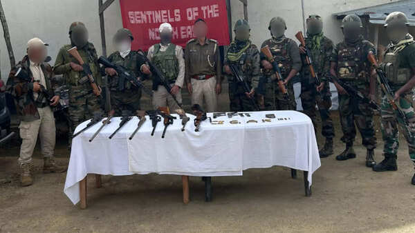 Massive Weapons Haul in Manipur: Joint Forces Strike Against Militants ...