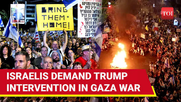 ‘Netanyahu Is Terrible’: Thousands Of Angry Israelis ‘BEG’ Trump To ...