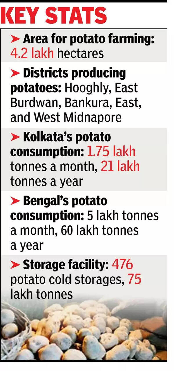 West Bengal Potato Prices Spike Amid Traders' Strike Threats | Kolkata ...