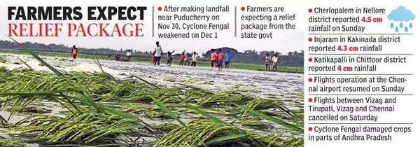Cyclone Fengal Andhra Pradesh: Widespread Crop Damage Across Seven ...
