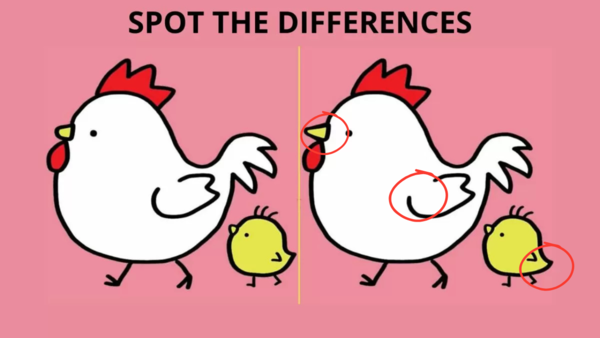 Find the Difference: Only a real sharp-eyed person can spot 3 ...