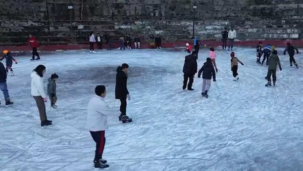 Photos: Asia's oldest ice skating rink in Shimla opens early this ...
