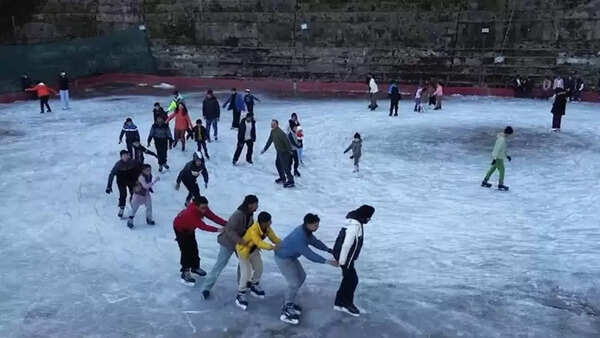 Photos: Asia's oldest ice skating rink in Shimla opens early this ...