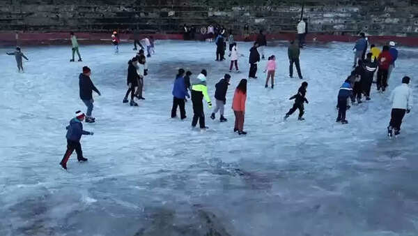 Photos: Asia's oldest ice skating rink in Shimla opens early this ...