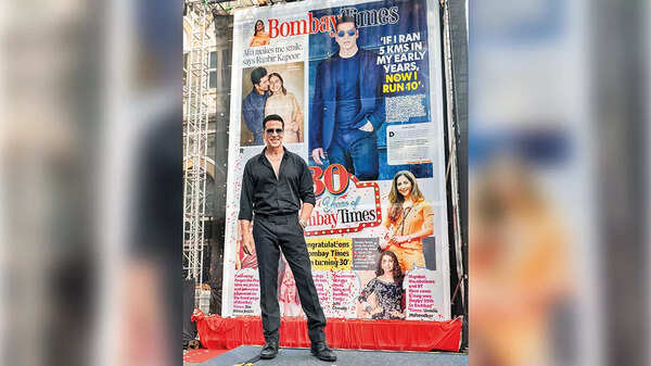 Bombay Times has always been a big part of our film industry: Akshay ...