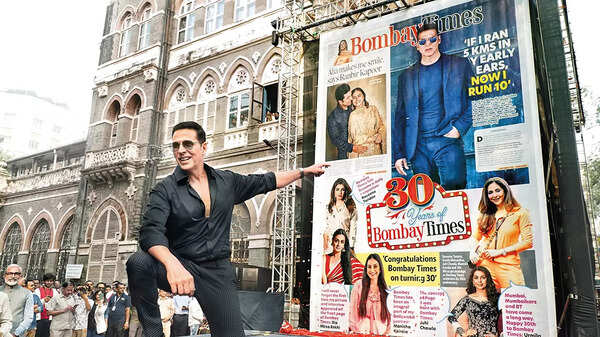 Bombay Times has always been a big part of our film industry: Akshay ...