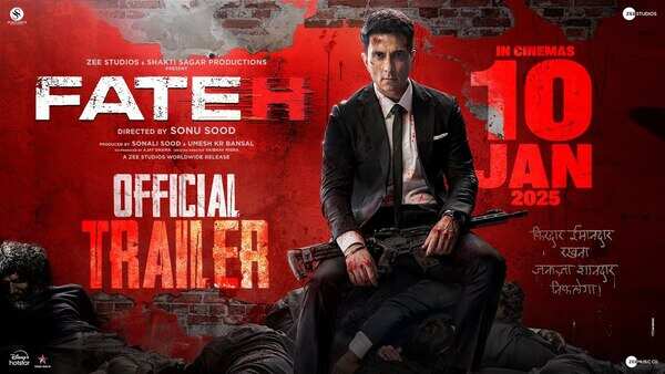 Fateh Movie Review: Sonu Sood strikes hard in a gritty cyber crime actioner