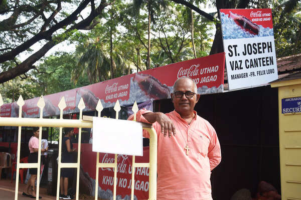 Run by priest, canteen at Old Goa hopes to raise money for school in ...