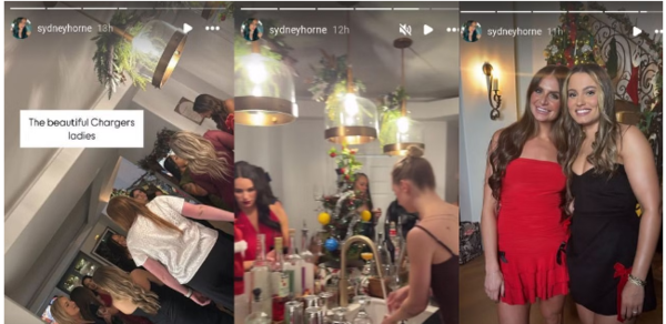 Sydney Horne: Inside the Chargers’ Holiday Party: Sydney Horne Recaps ...