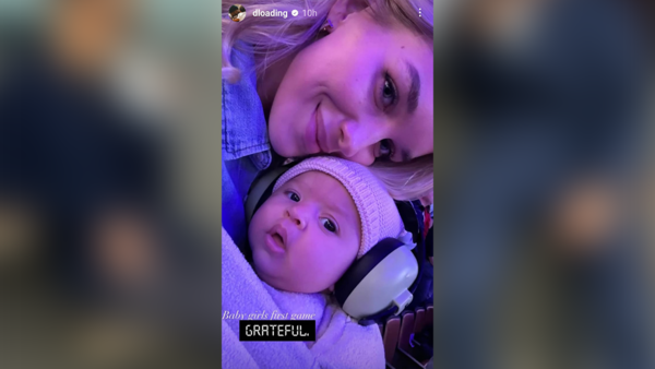 D'Angelo Russell shares a 1-word reaction after daughter Mila-Rose ...