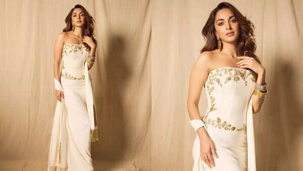 Kiara Advani channels Greek Goddess vibes in stunning ensemble | - The ...
