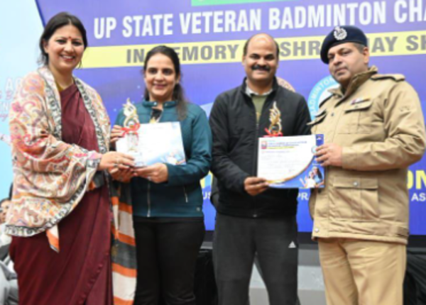 UP-state veterans badminton championship 2025 concludes | India News ...