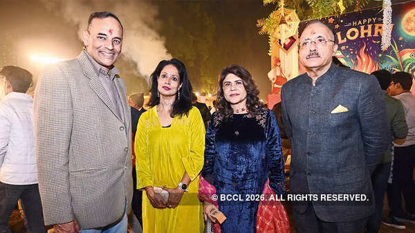 Lohri fervour at this event | Events Movie News - The Times of India